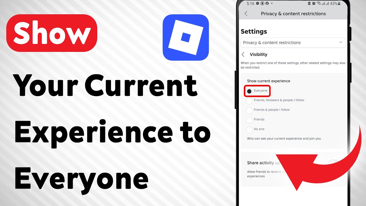 How to Show Your Current Experience to Everyone on Roblox (Updated ...