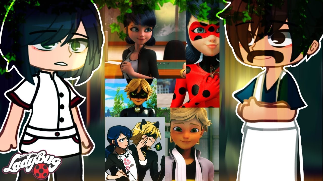 Marinette parents react to both marinette and andrien - YouTube