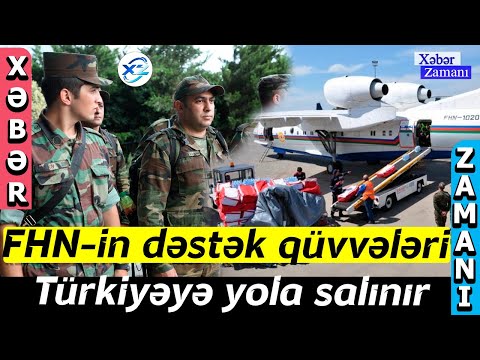 General Etibar Mirzəyev Türkiyəyə göndərilən yardımdan danışdı