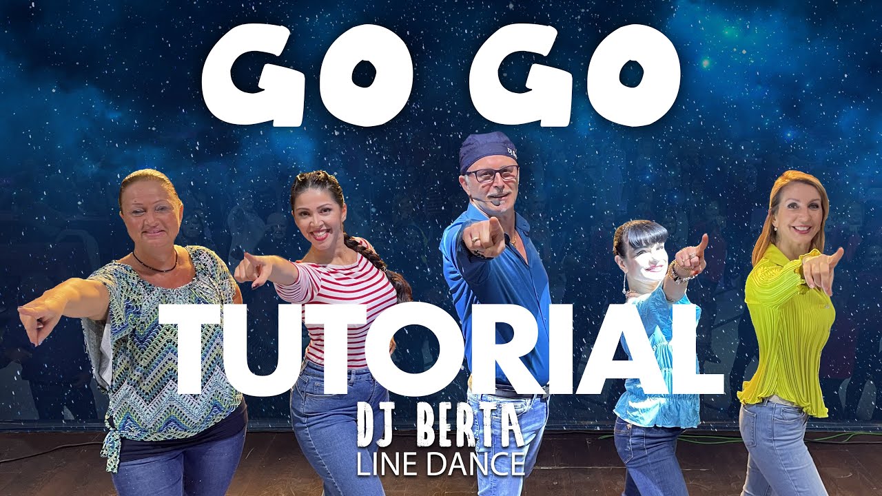 GO GO - DJ BERTA TUTORIAL Ska line dance - Spiegazione passi Ballo di gruppo - YouTube