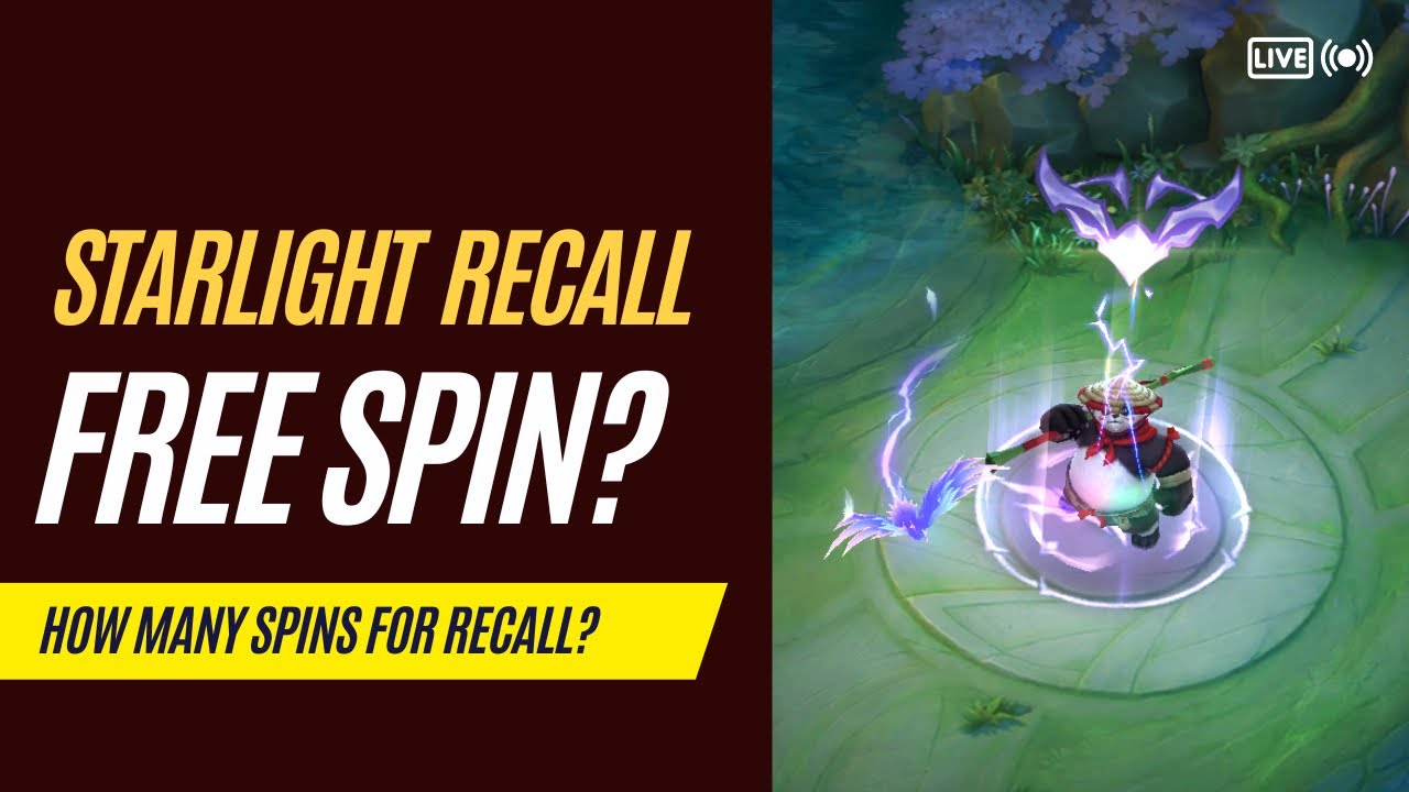 Can we get annual starlight recall with free spins? | MLBB | Lesley ...