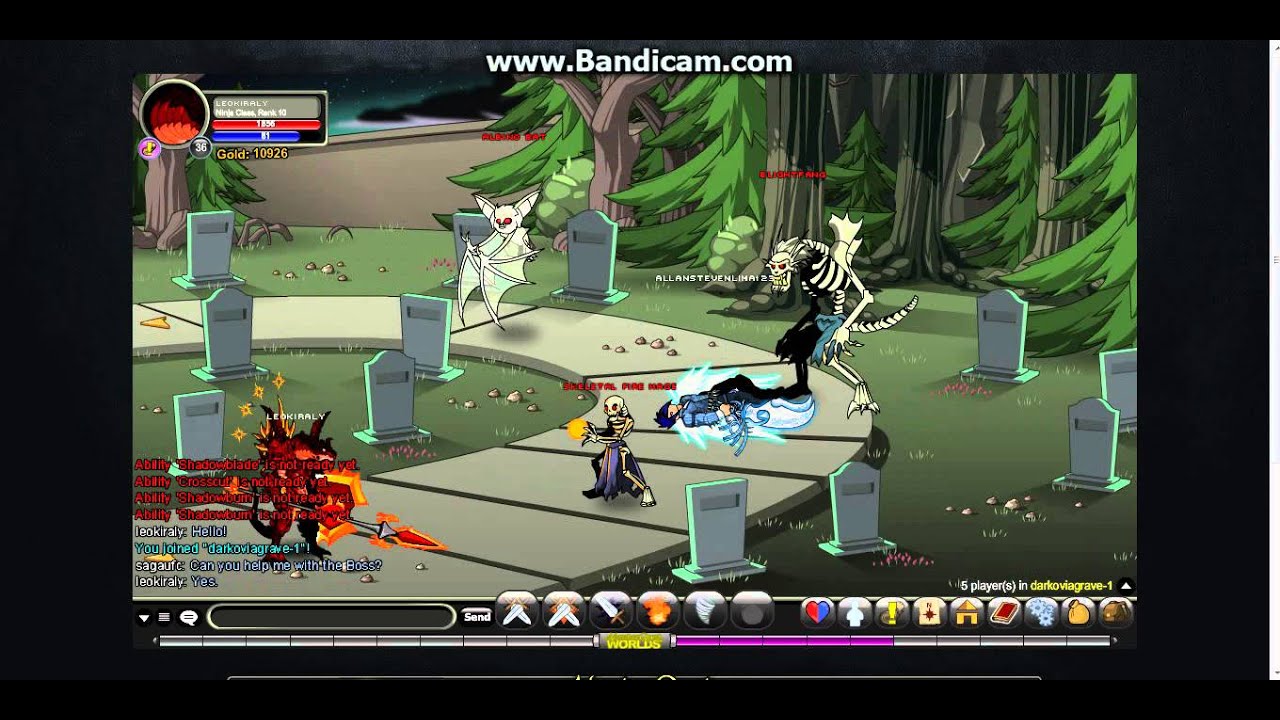 aqw bone roam quest - YouTube