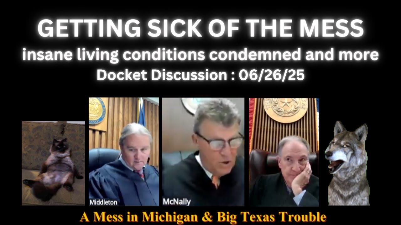 Stuck in Another Big Mess -- Docket Discussion June 26, 2025 - YouTube