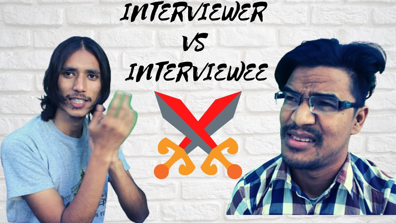 INTERVIEWER VS INTERVIEWEE || Dinesh || Ram - YouTube