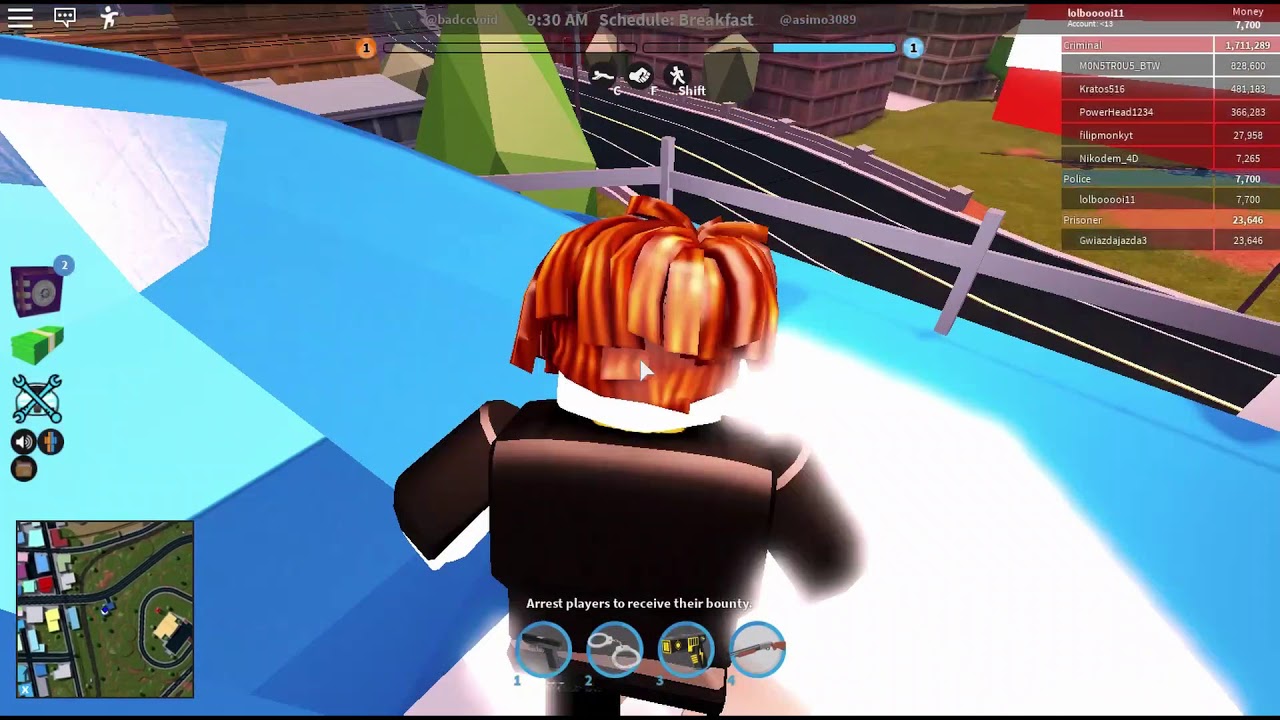 KID STARTING CRY IN JAILBREAK ROBLOX - YouTube