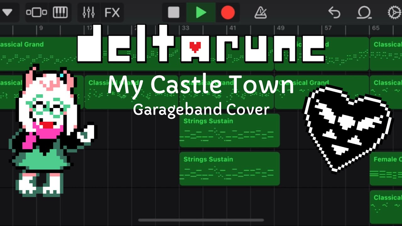 Deltarune Chapter 2 OST: My Castle Town | Garageband Cover - YouTube