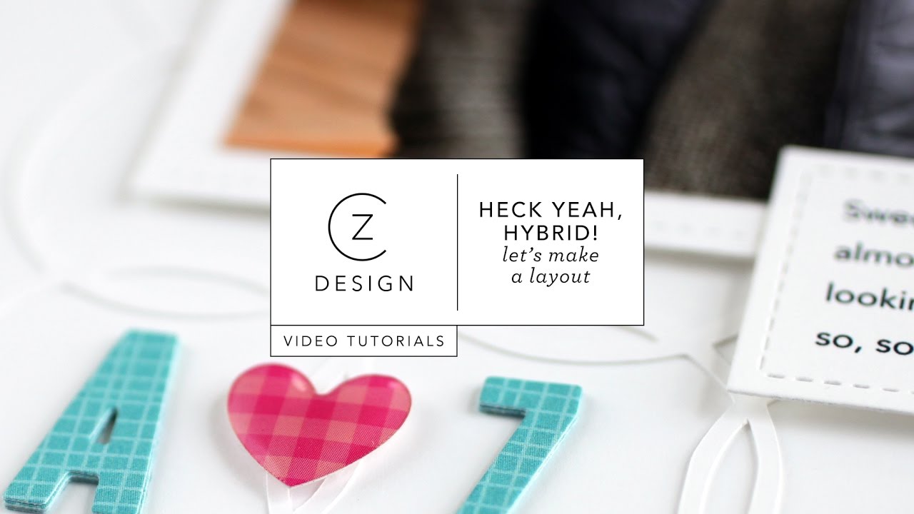 Heck Yeah Hybrid: Texture Backgrounds from Cut Files - YouTube