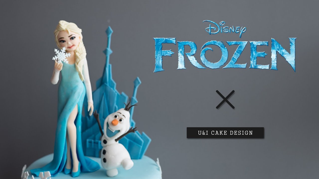 Sugarcraft ; How to make Elsa fondant tutorial 슈가크래프트 슈가모델링 - YouTube