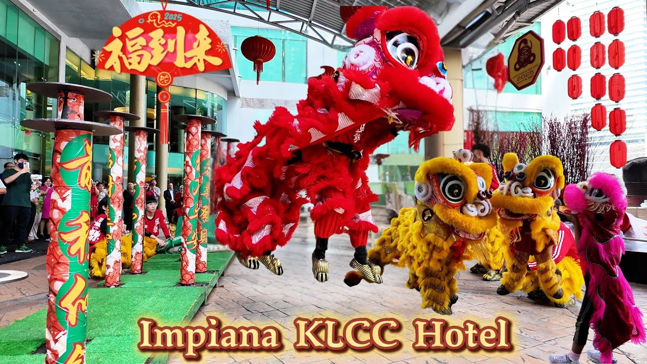 Acrobatic Lion Dance & Mini Lion Dance @ Impiana KLCC Hotel | CNY 2025 ...