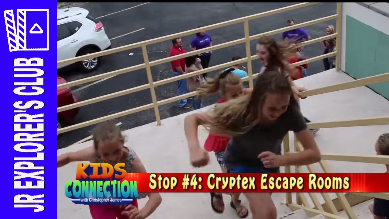Branson Missouri Cryptex Escape Room On Kids Connection (2016) - YouTube