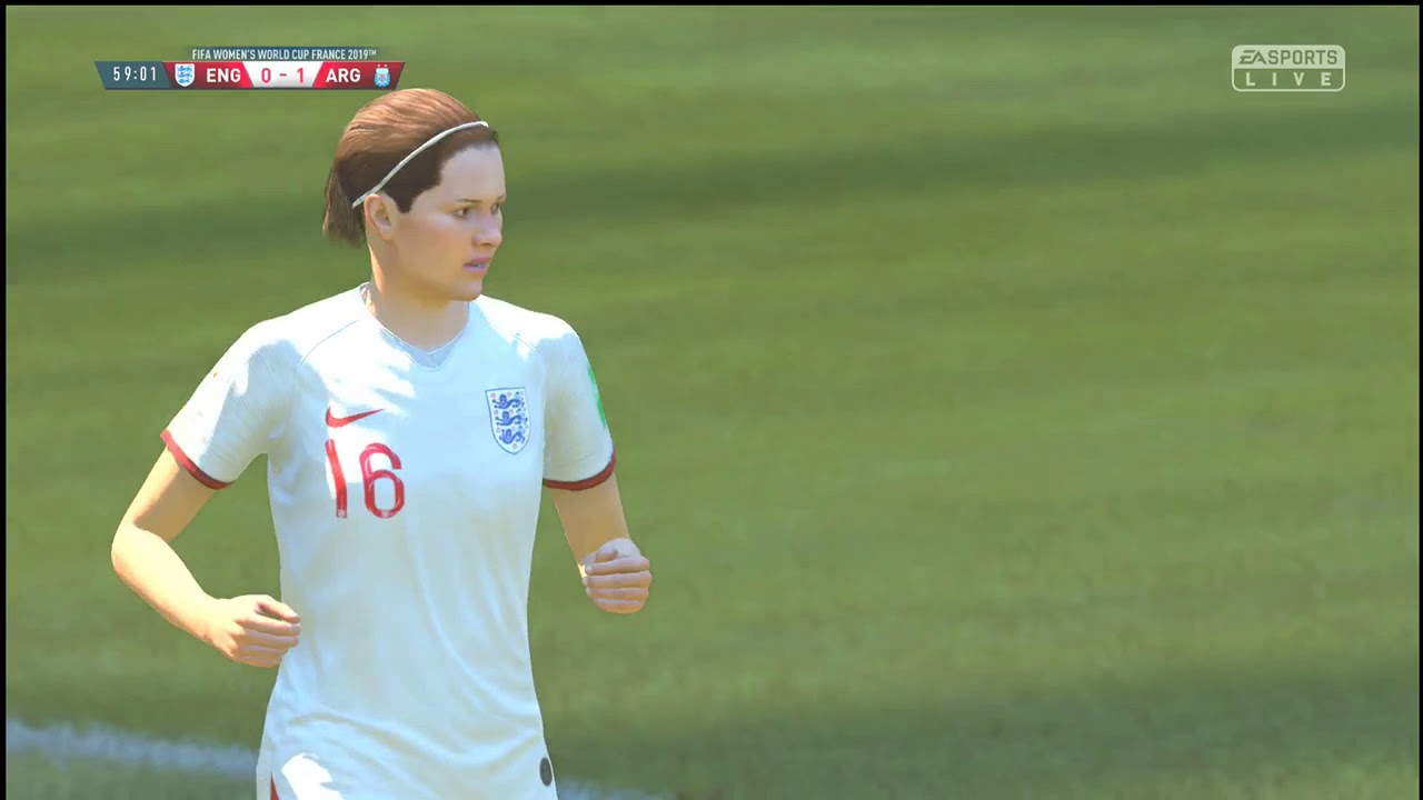(England Argentina) (FIFA 19 Women's World Cup France) EA SPORTS 2019 ...