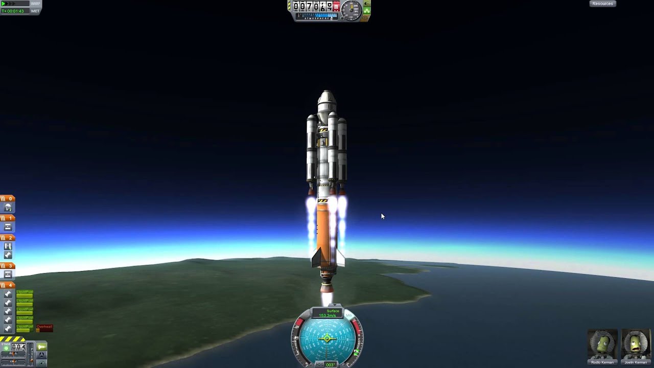 Kerbal Space Program - Space Station Crew Module Start - YouTube