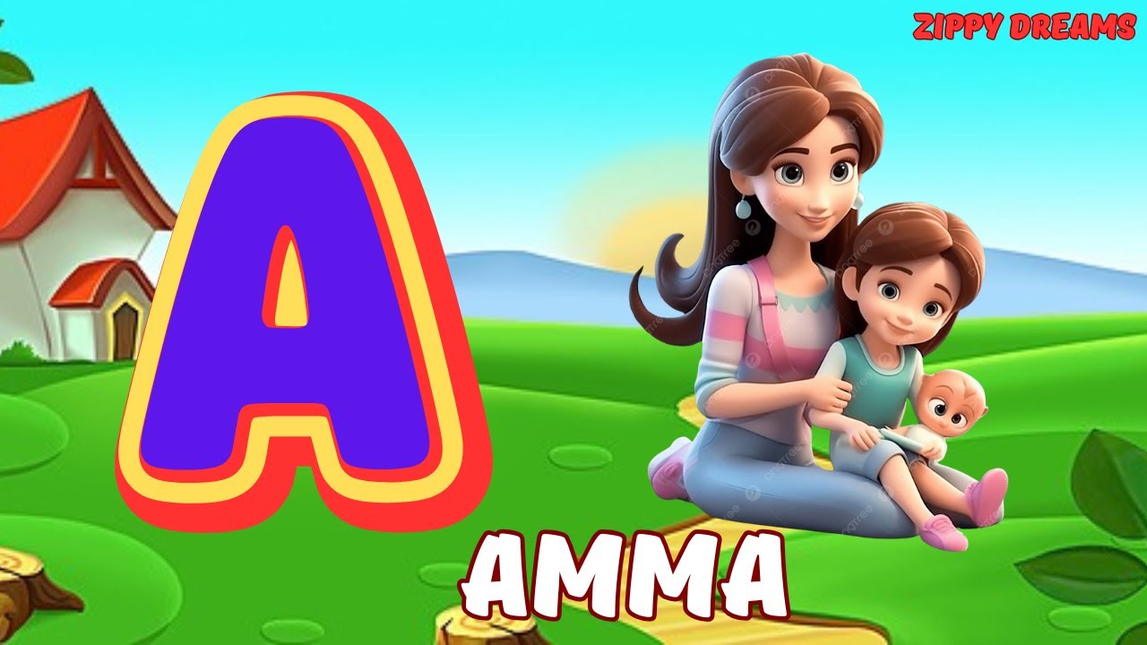 ABC Everyday Words - Fun Learning for Kids | Zippy Dreams| ABC Song ...