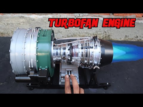 Building and Testing realistic Turbofan Engines/Jet Engines.