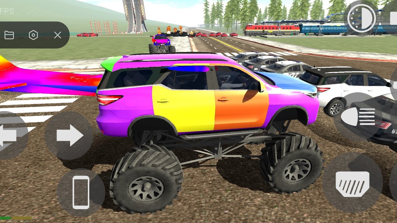 IBD 3D#476moster Car, Thar, Police Car/Indian Bikes Driving 3D - YouTube