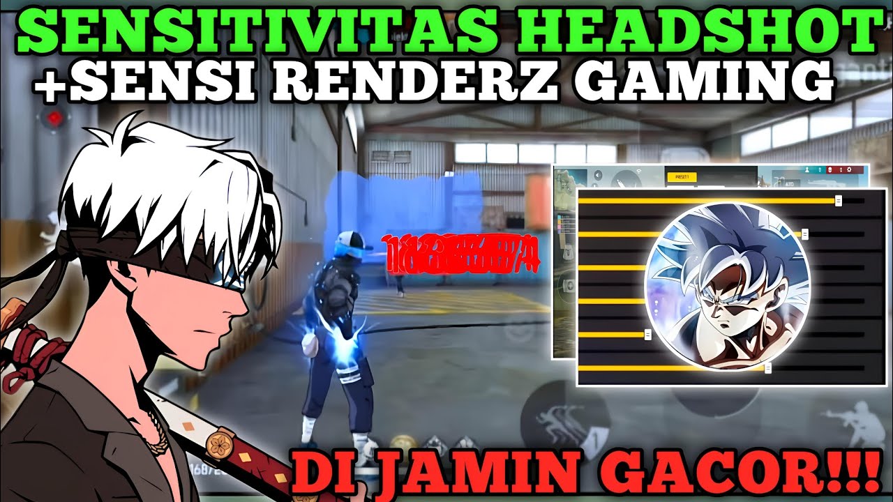 UPDATE SENSI RENDERZ GAMING ‼️ SENSITIVITAS FF AUTO HEADSHOT 2025 🎯 ☠️ AIM BRUTAL AUTO HEADSHOT ...