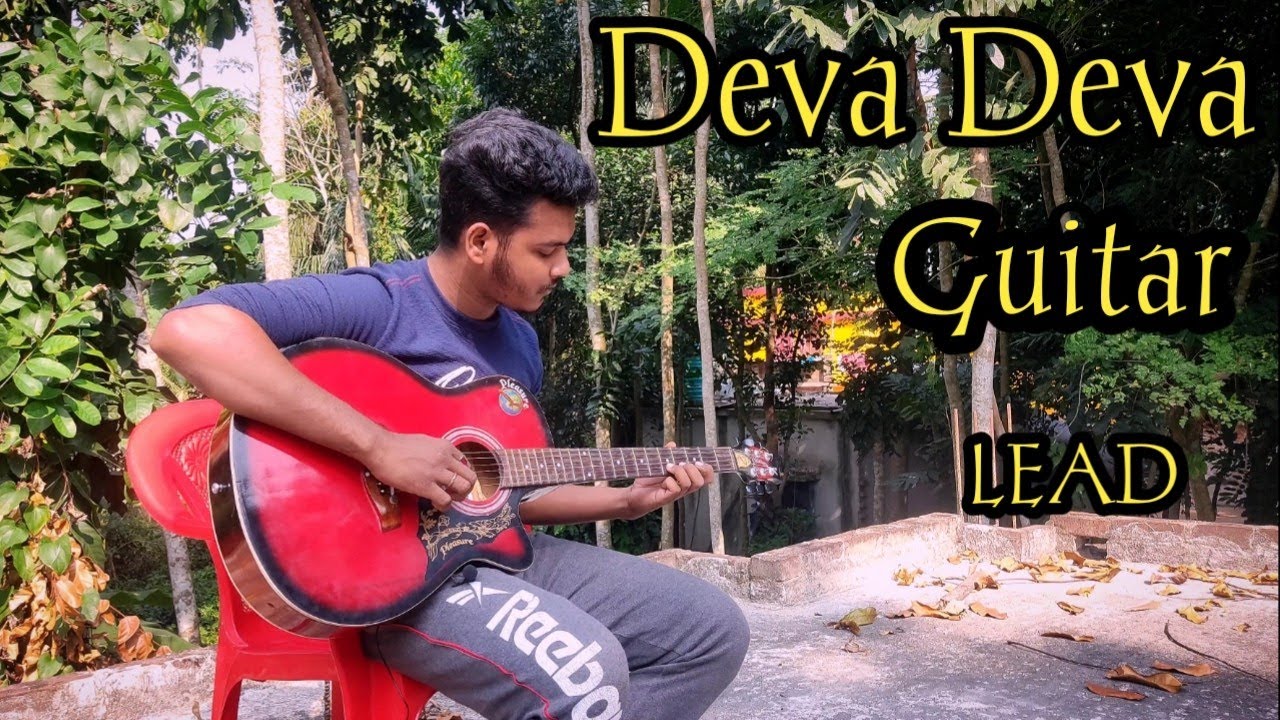 Deva Deva Song Guitar Cover|| deva deva song guitar tabs - YouTube