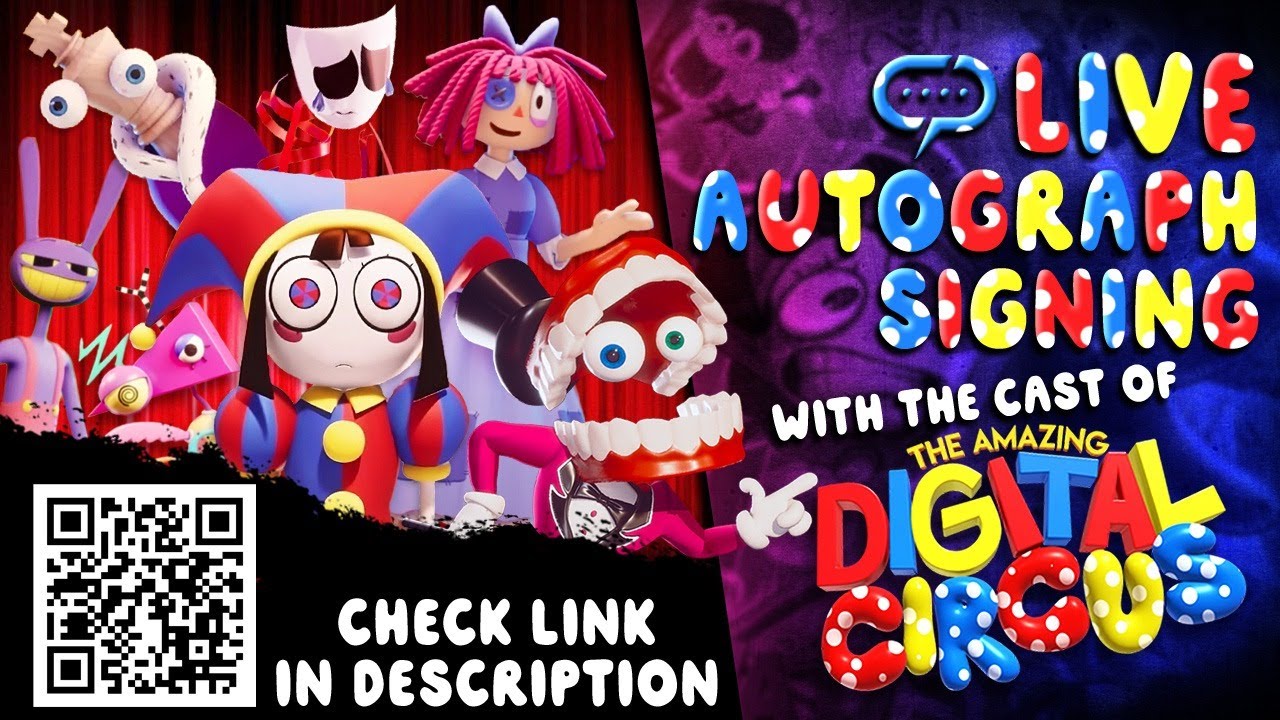 Streamily.com Presents: The Amazing Digital Circus Cast! - YouTube