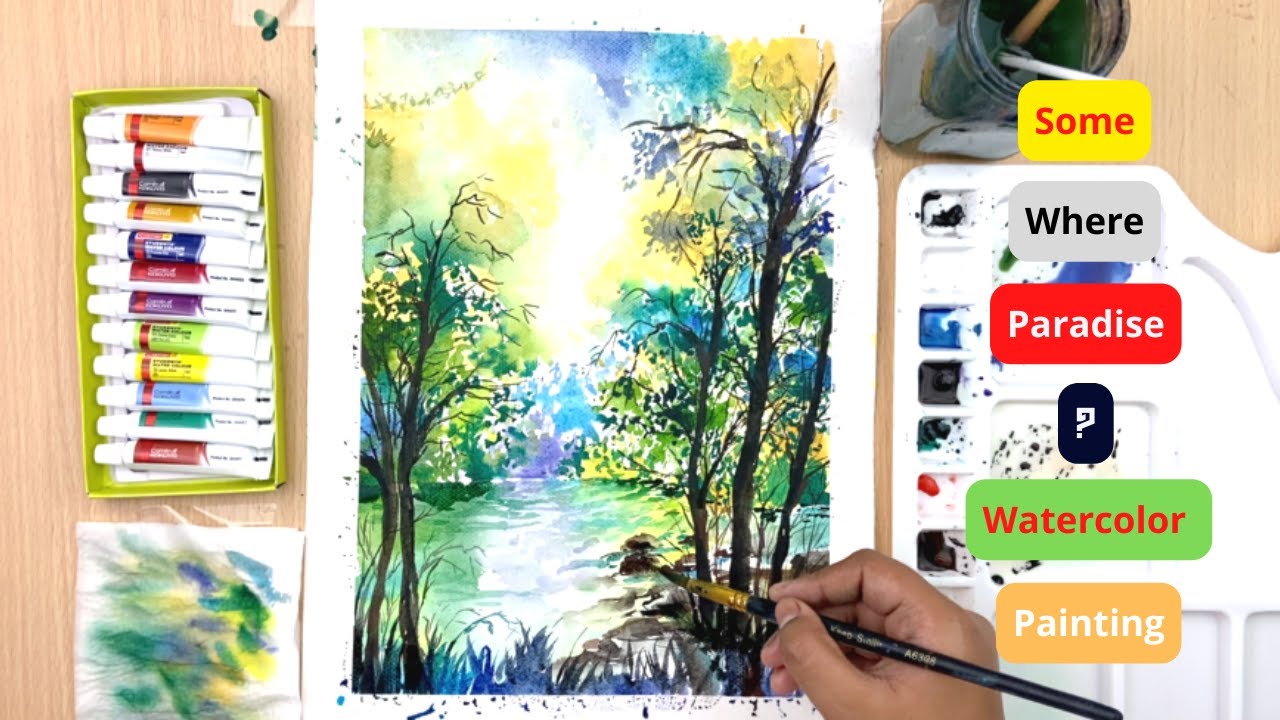 Magical Painting Make Your Watercolor Painting Look like Paradise With ...