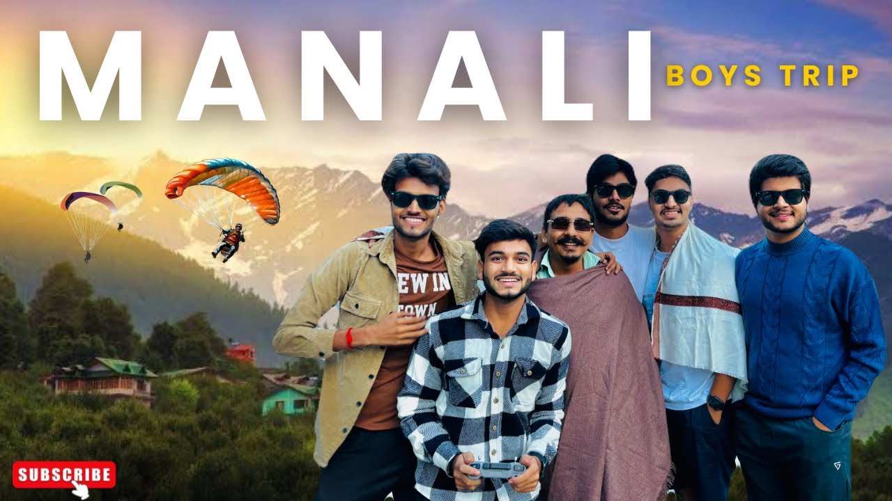 Manali Himachal parades🏔️|| Boys trip vlog🤳|| Hadimba Devi temple🛕Old ...