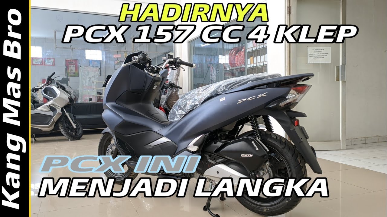 PCX 2020 Warna Matte Blue Bakal Jadi Pilihan Langka Kang Mas Bro - YouTube