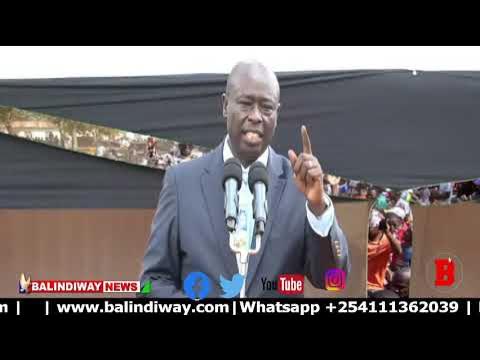 "WEWE SIO MWANAUME" - Listen to what DP Gachagua told Raila Odinga after he cancelled mass ...