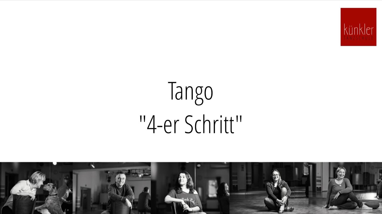 Tango 4er Schritt - YouTube
