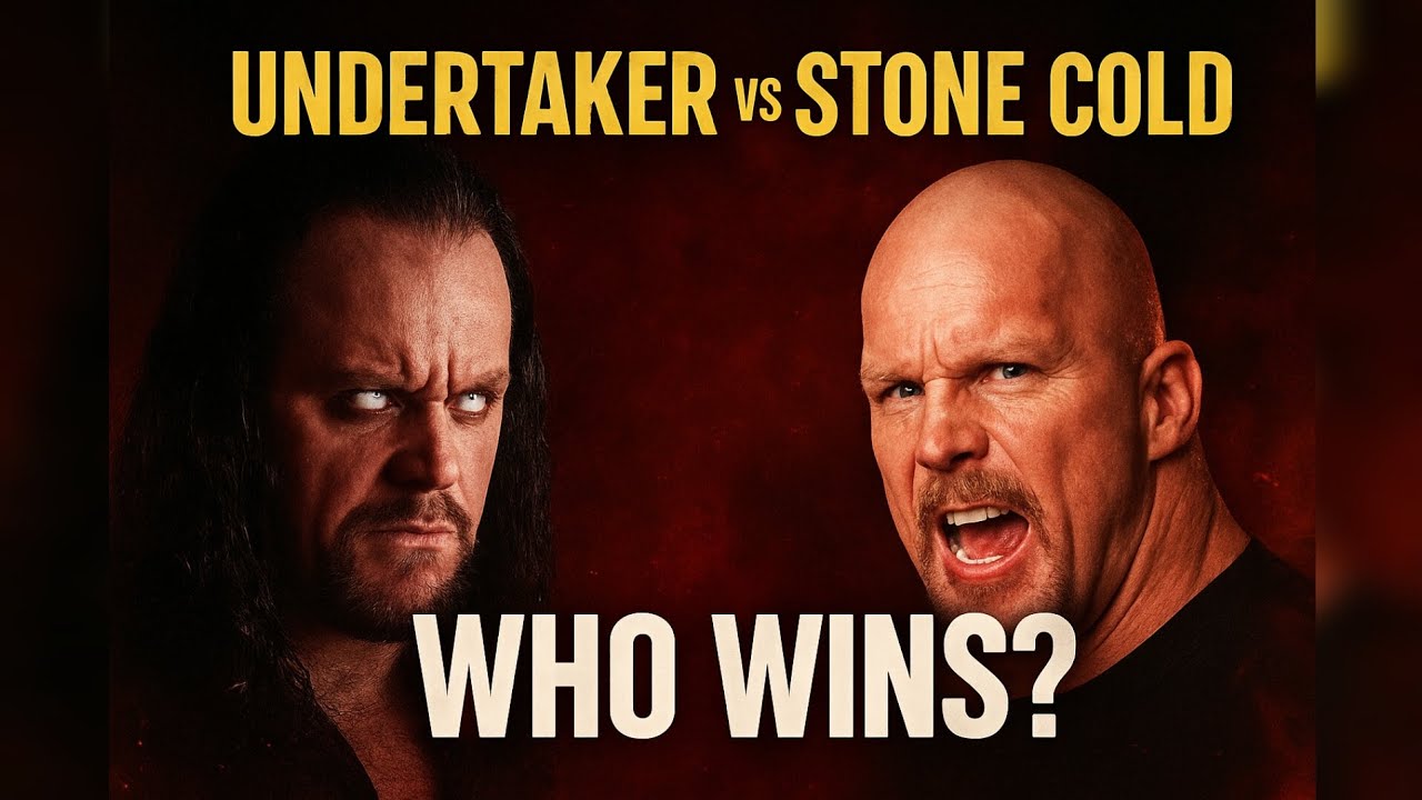 UNDERTAKER vs STONE COLD 🔥 | LEGENDARY WWE FIGHT | WHO WINS? 😱 - YouTube