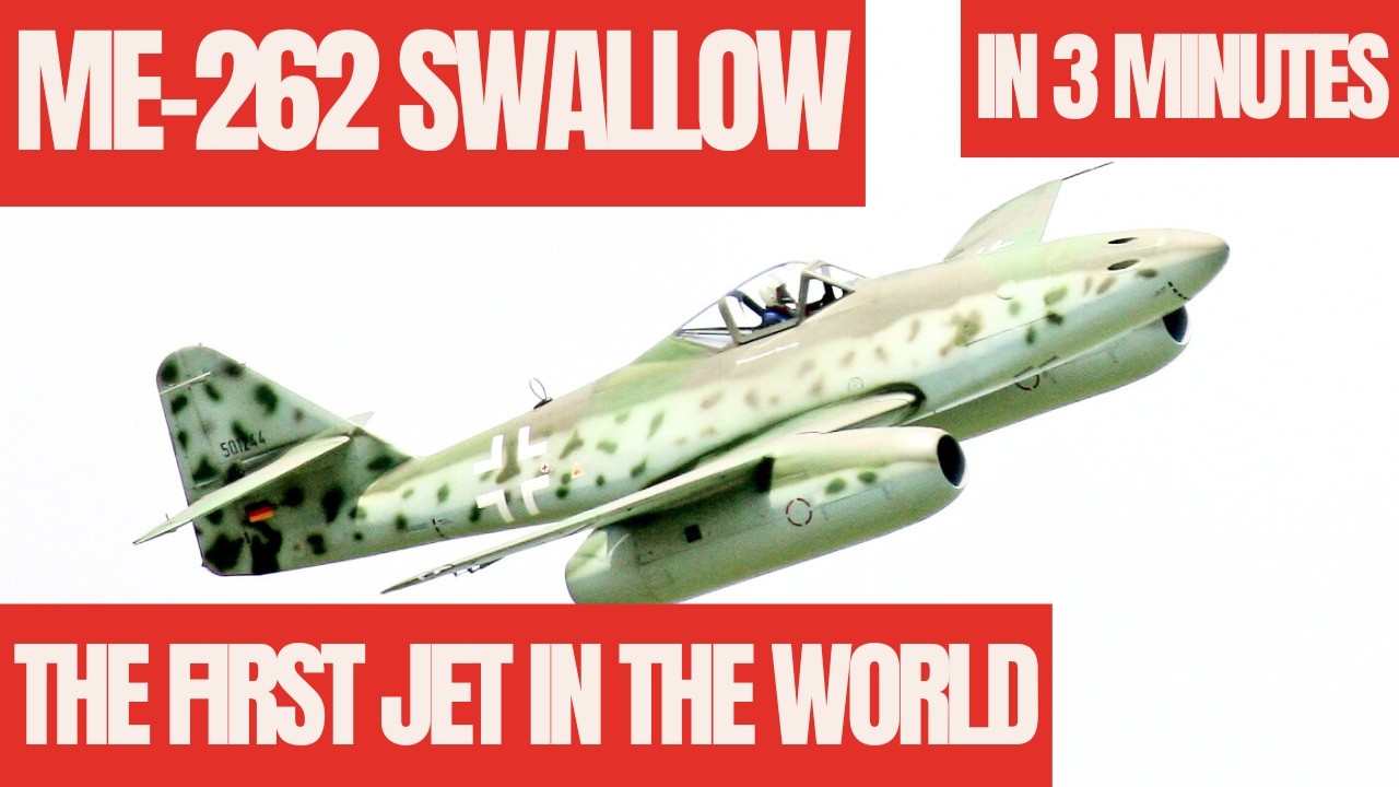 Me 262 Swallow The First Jet In The World - YouTube