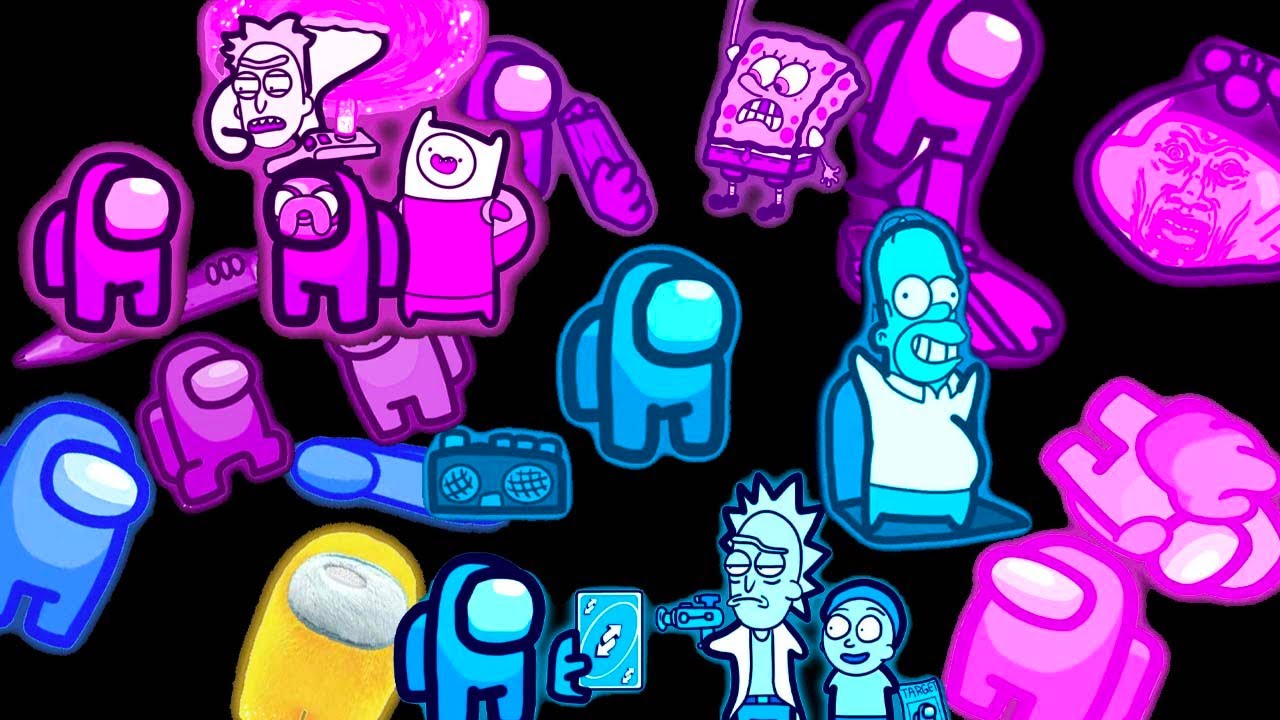 100 Among Us Imposter Mini Crewmate Simposons Sound Variations ...