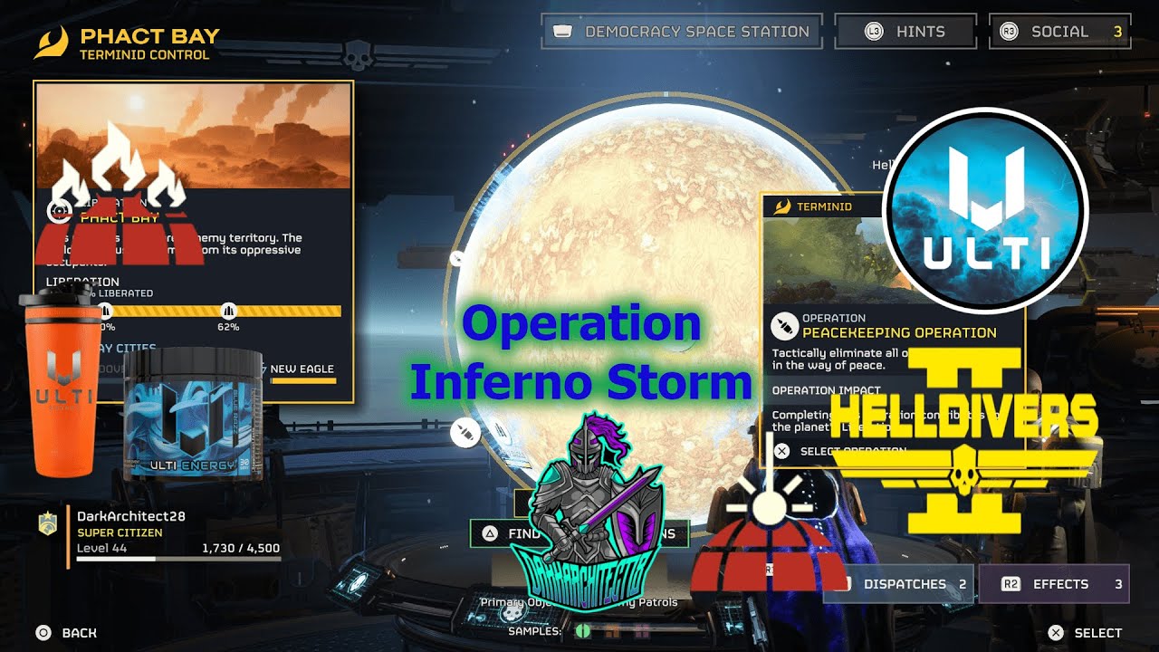 Operation Inferno Storm | Hell Divers 2 - YouTube