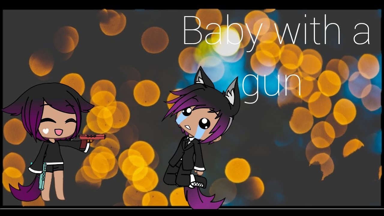 Baby with a gun meme - YouTube