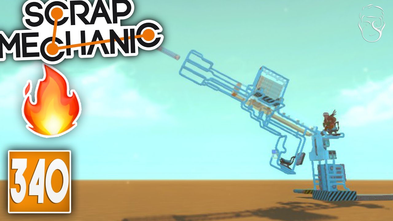 Scrap Mechanic | Un pistol functional! [DUAL-FACECAM] | Episodul 340 ...