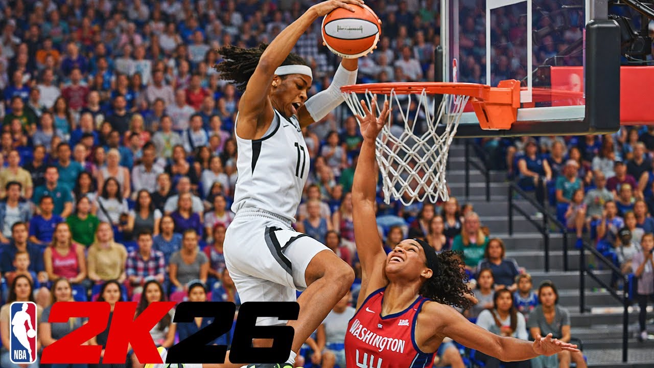 I Turned the WNBA Into a Dunk-Only League in NBA 2K - YouTube