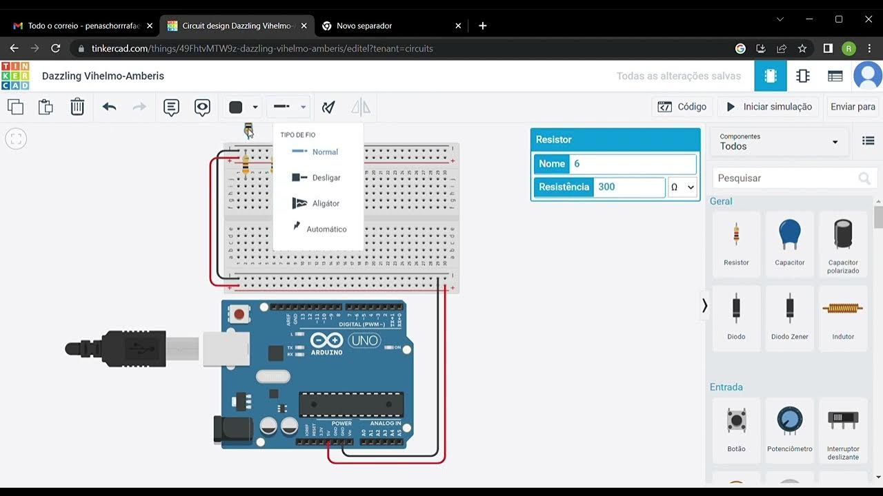 Arduíno/Tinkercad iniciando login no tinkercad. - YouTube