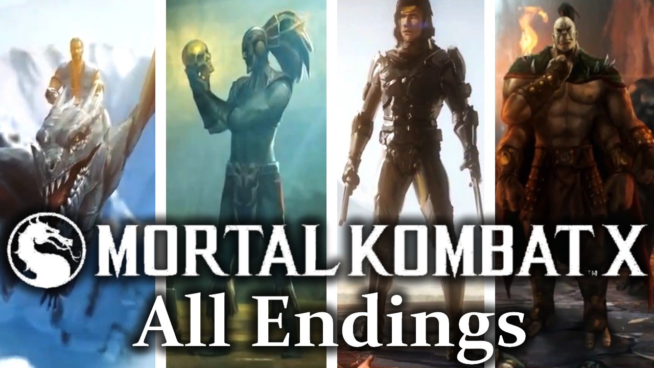 Mortal Kombat X: Tower - Ladder - All Endings! MKX - Story for Every ...