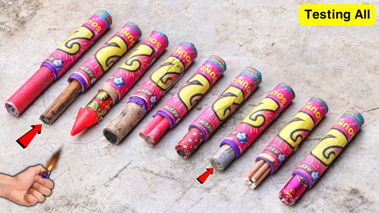 9 Different Types Of 2 Sound Combos | Diwali Patakhe Testing ...