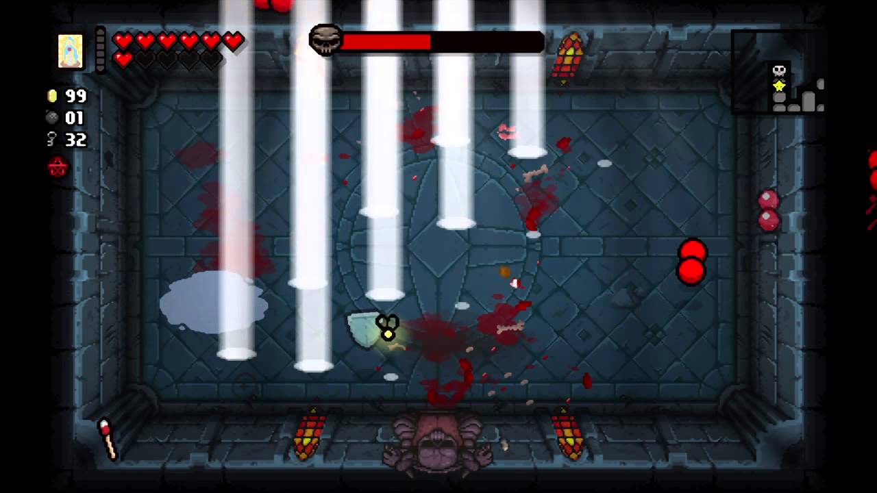 Holy chesse shield "binding of isaac" - YouTube