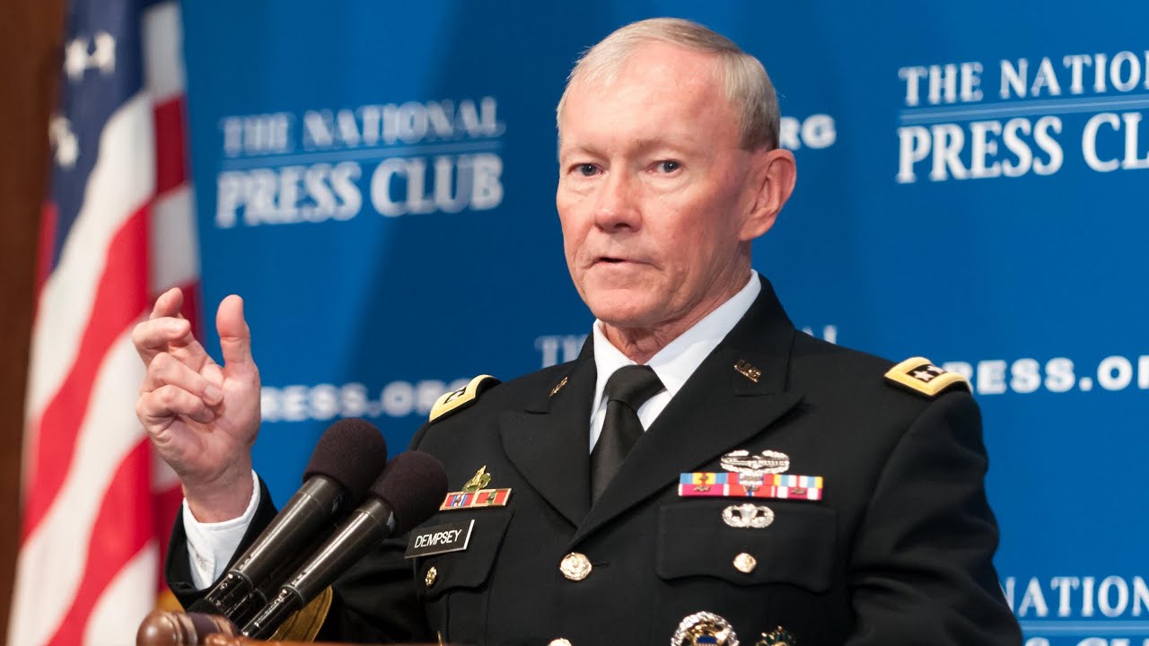 General Martin Dempsey Speaks at National Press Club Luncheon - 10/10 ...