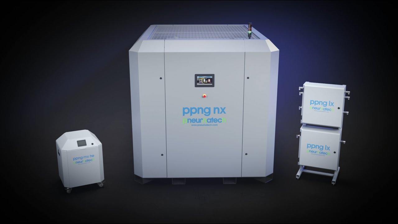 Pneumatech PPNG NX Nitrogen Generator | High-Pressure Nitrogen for ...