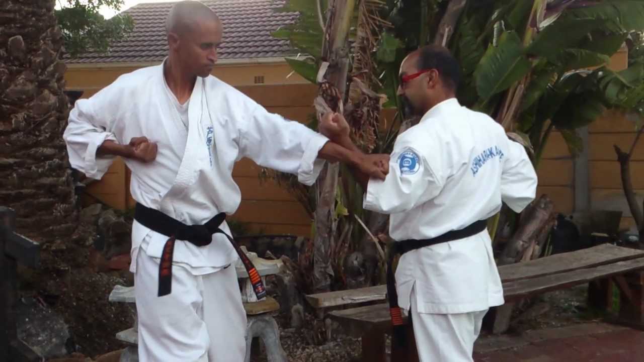 Ashihara Karate Uke 1 - basic application of blocks - YouTube