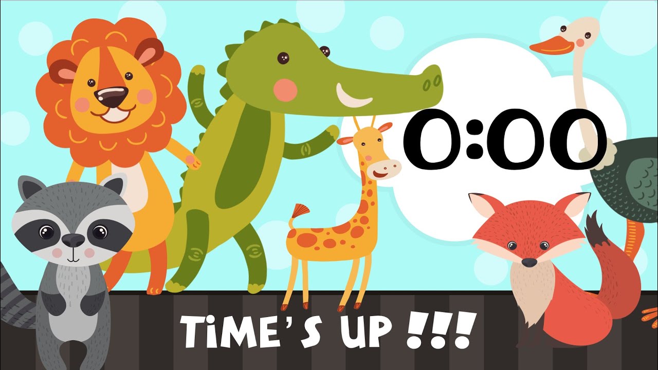 5 Minute Cute Animal Countdown Timer - YouTube