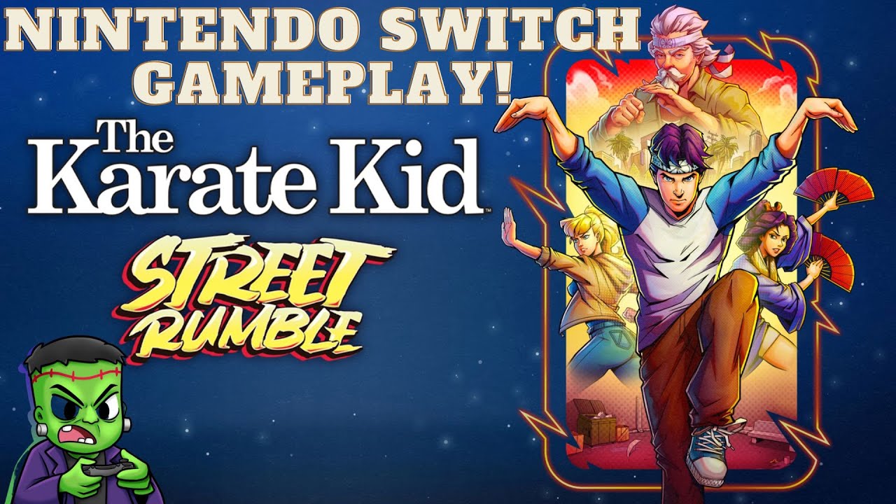 The Karate Kid Street Rumble Nintendo Switch Gameplay - YouTube