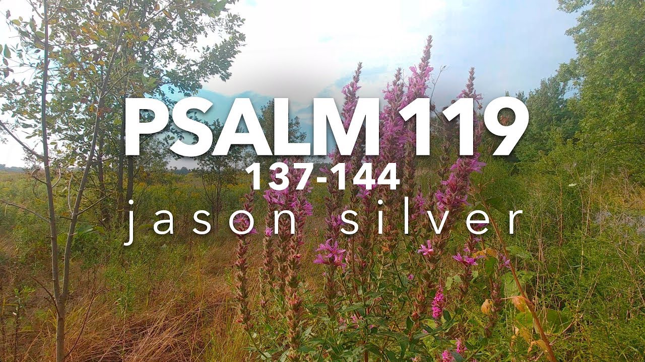  Psalm 119 137 144 Song That I May Live Scripture Song YouTube
