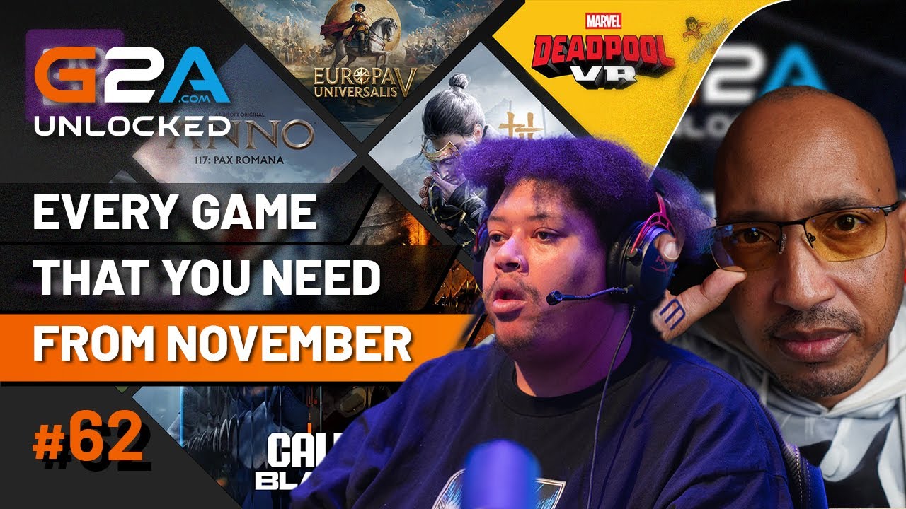 TOP GAMES OF NOVEMBER 2025 | G2A Unlocked episode 62 - YouTube