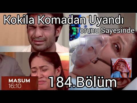 Masum 184.Bölüm Türkçe- En Duygusal Bölüm. Kokila Torununun Sesini Duyunca Komadan Çıkıyor.