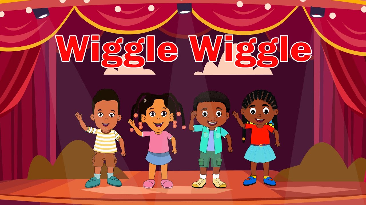 Kids Dancing Songs Wiggle Wiggle | Kids Entertainment Video by Mini ...