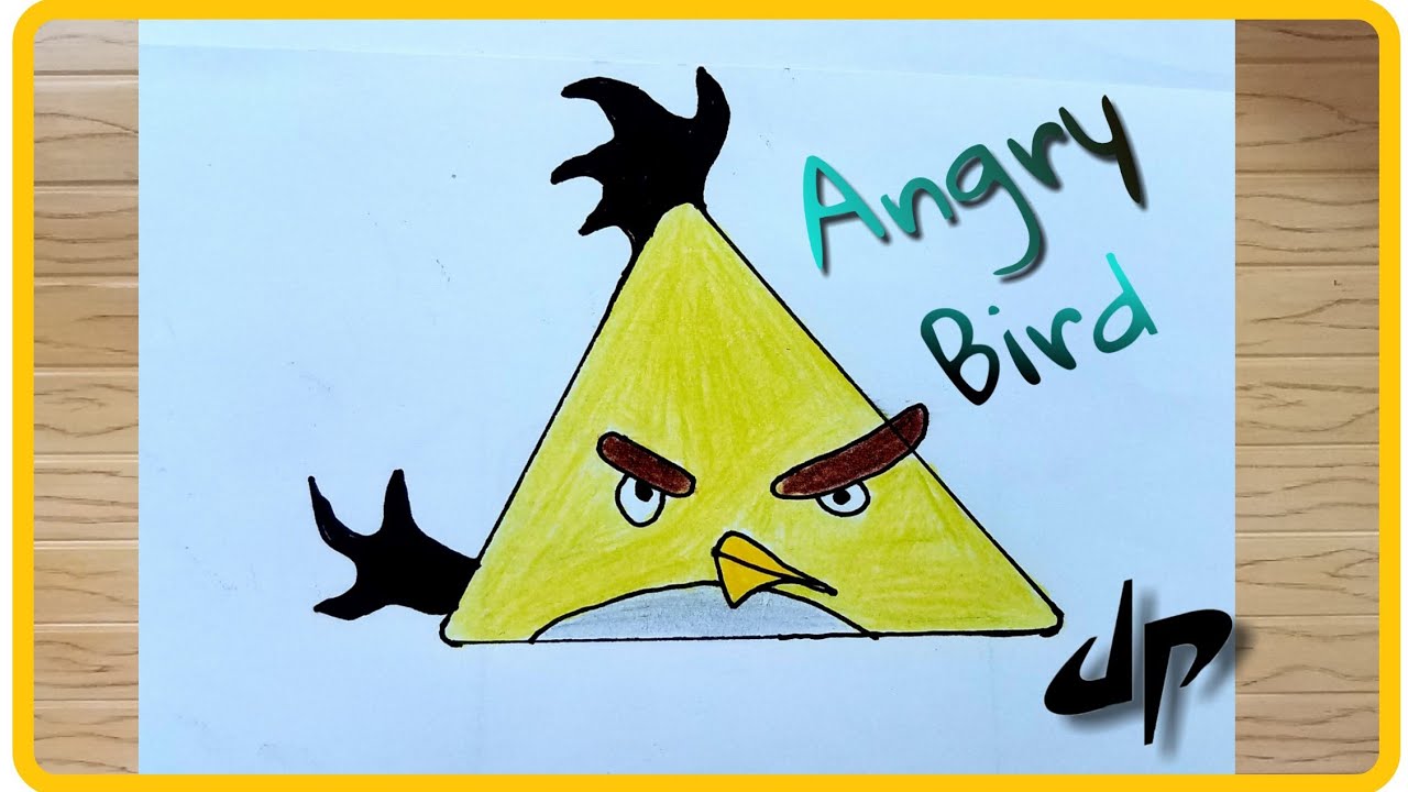 How to draw Angry Bird || DRAWING PHASE - YouTube