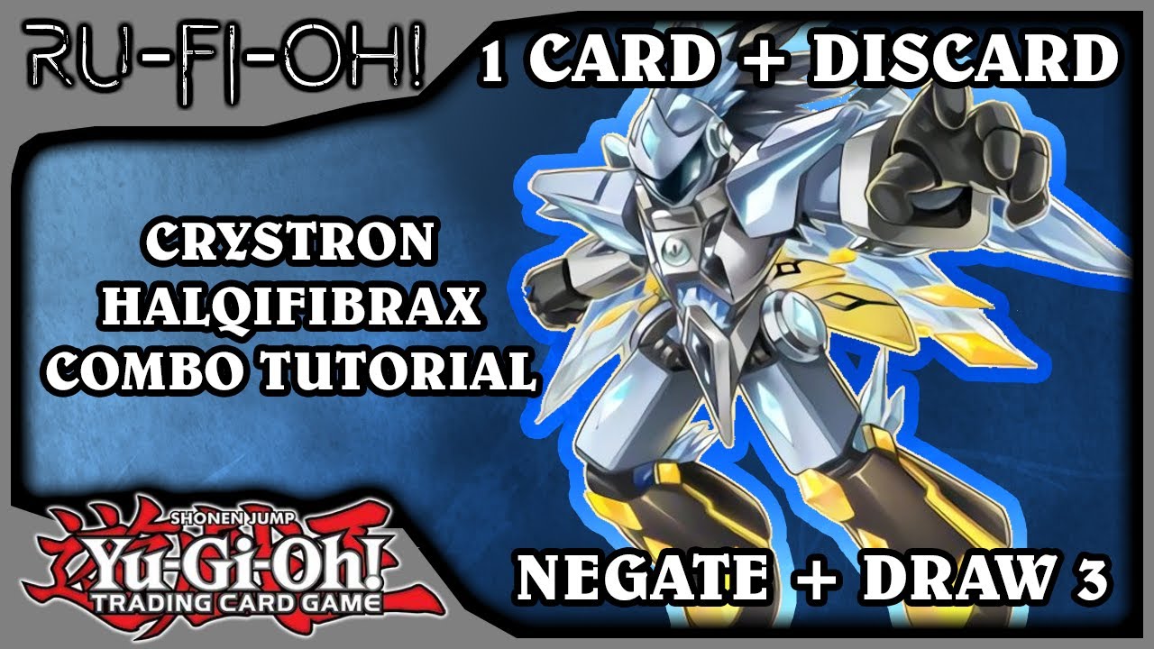 Yu-Gi-Oh! TCG - Crystron Halqifibrax: Jet Synchron + Discard Basic ...