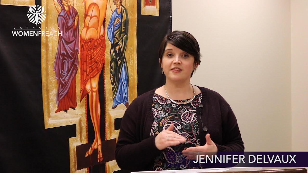 Jennifer Delvaux Preaches for the Third Sunday of Lent - YouTube